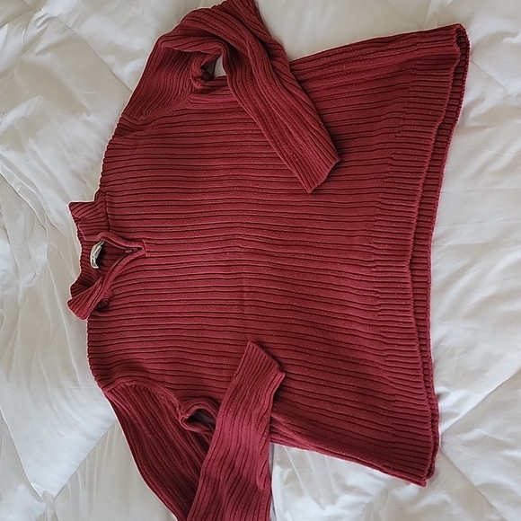 Wilke Rodriguez | Sweaters | Wilkie Rodriguez Brick Red Pullover Mens ...